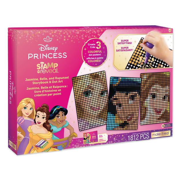 Stamp to Reveal - Disney Princess - Assorted – Paper + More